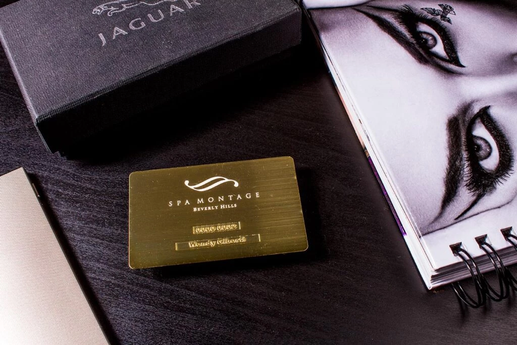 Gold Metal Business Cards | Luxury Printing